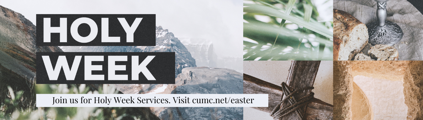 Holy Week – web – Community United Methodist Church